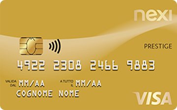 ᐈ Carta di credito Nexi Prestige Crédit Agricole | 💳 Analisi e ...