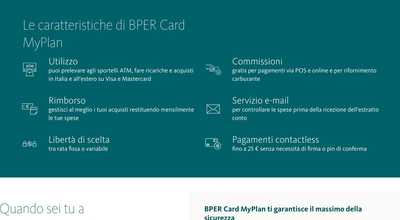 ᐈ Carta di credito BPER Card MyPlan BPER Banca | 💳 Analisi e condizioni ...