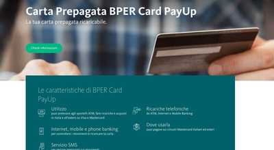 ᐈ Carta prepagata BPER Card PayUp BPER Banca | 💳 Analisi e condizioni ...