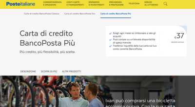 ᐈ Carta di credito BancoPosta Più BancoPosta | 💳 Analisi e condizioni ...