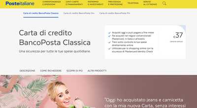 ᐈ Carta di credito BancoPosta Classica BancoPosta | 💳 Analisi e ...